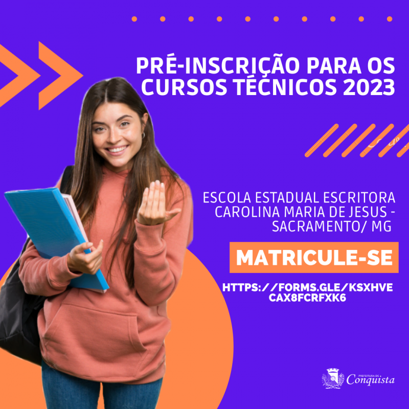 Pré-inscrição para os Cursos Técnicos 2023. | Prefeitura Municipal de ... Pré-inscrição para os Cursos Técnicos 2023. | Prefeitura Municipal de ...